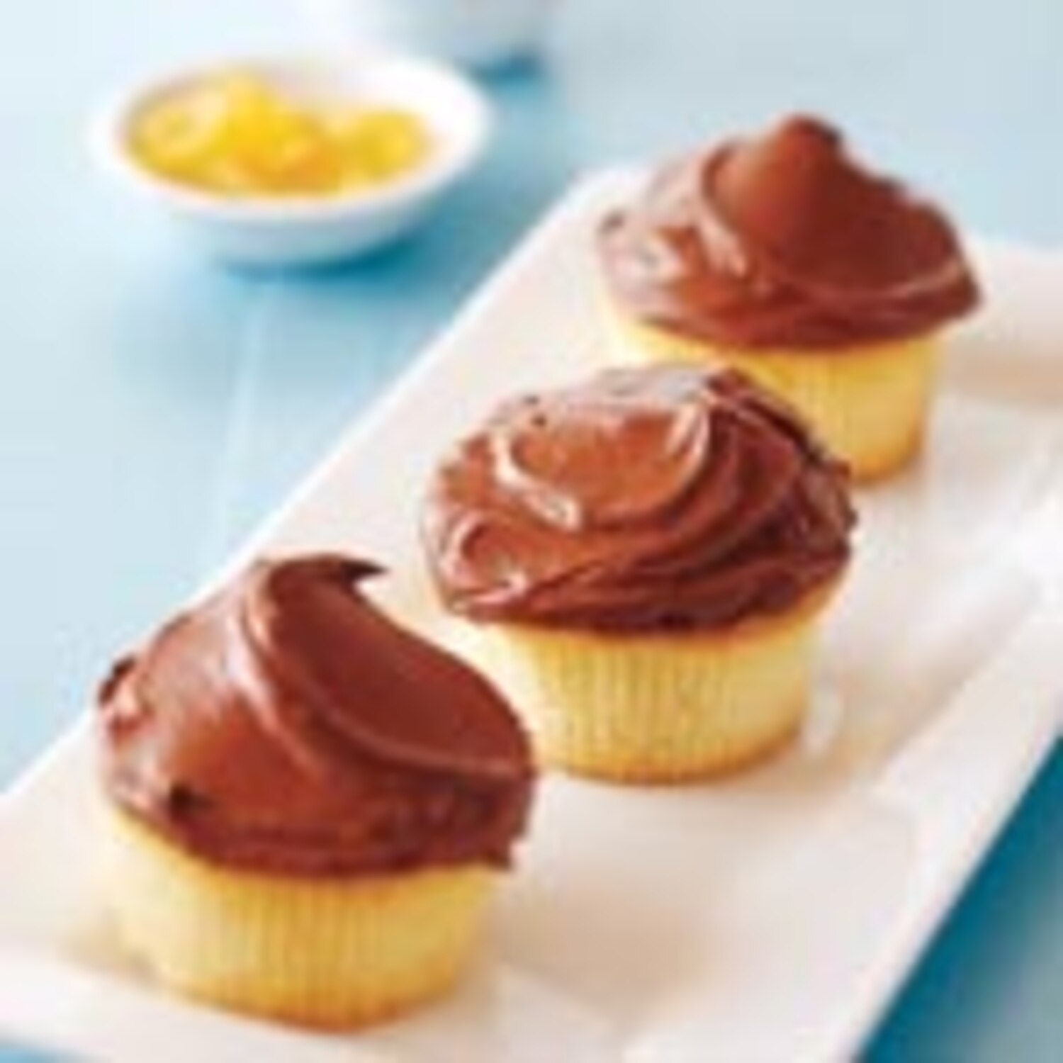Lemon Cupcakes with Chocolate Icing | Canadian Living