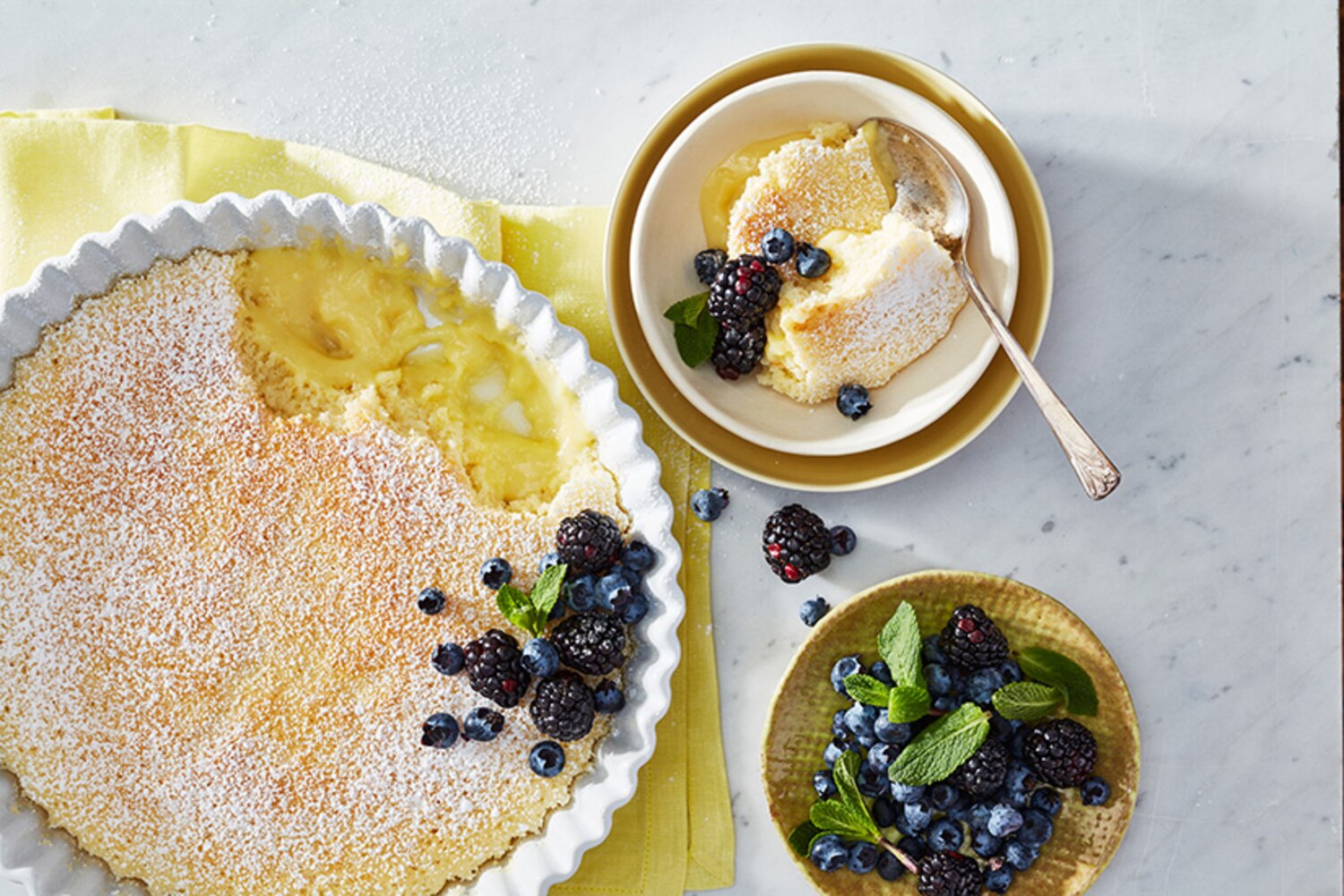 Saucy Lemon Pudding Cake | Canadian Living