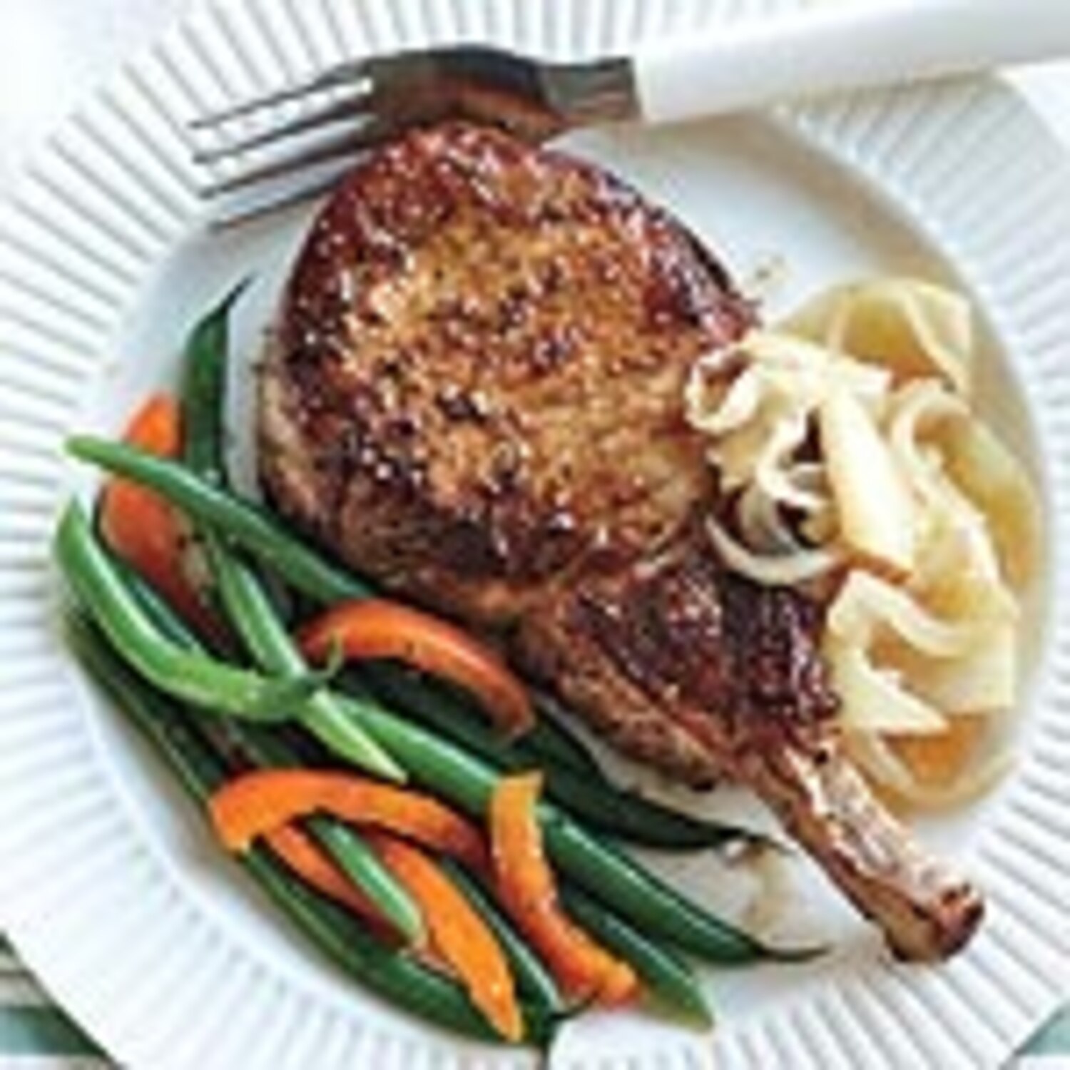 Spiced Pork Chops With Pear Relish | Canadian Living