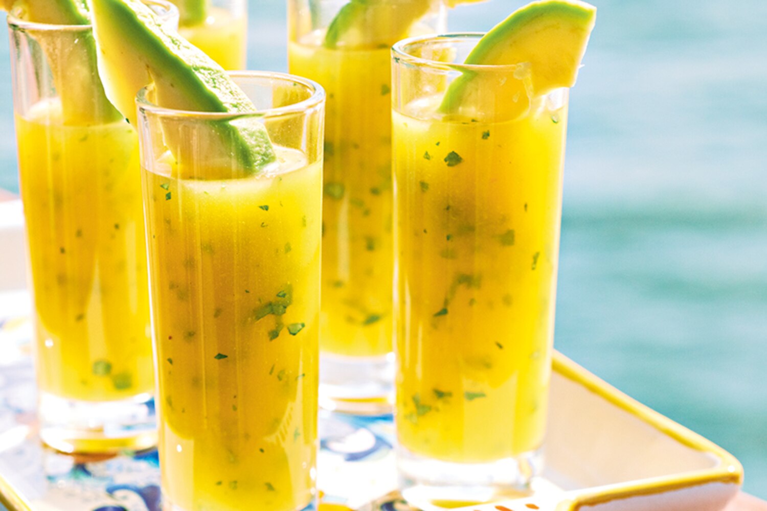 Golden Gazpacho Shooters | Canadian Living