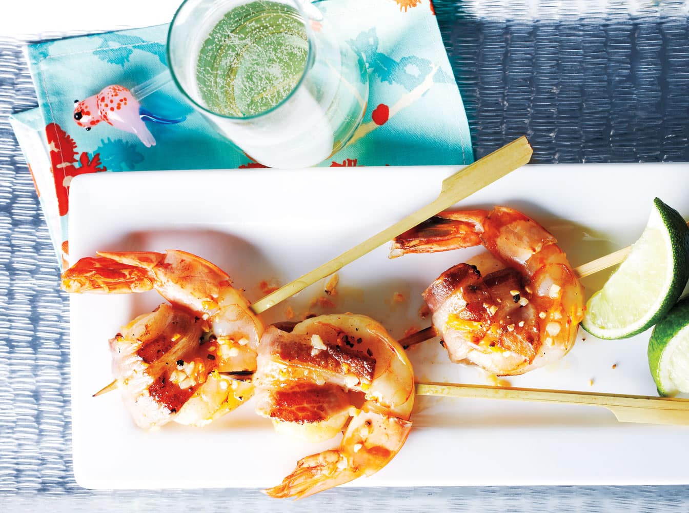 Shrimp and Pancetta Skewers | Canadian Living