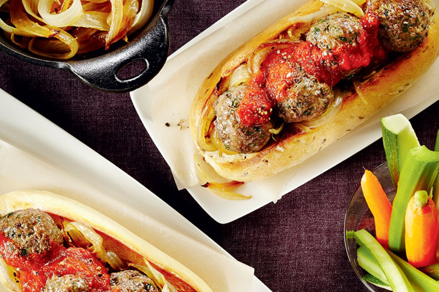Florentine Meatball Subs | Canadian Living