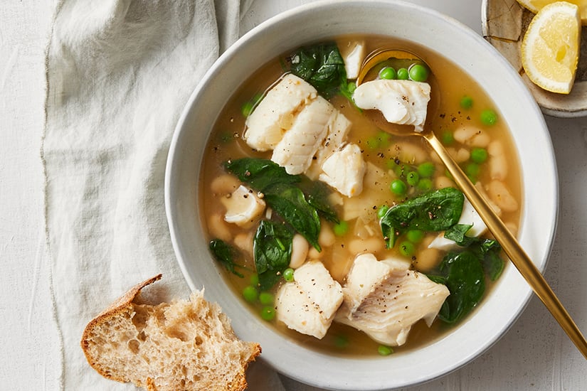 One-Pot Haddock & Bean Soup | Canadian Living