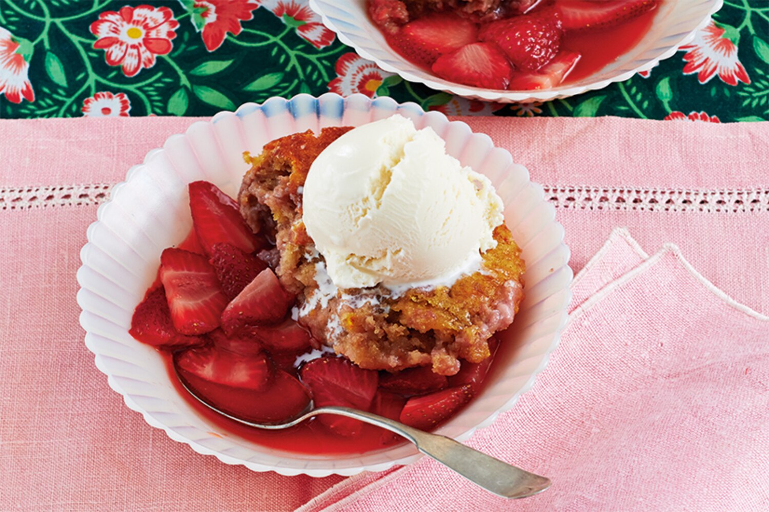 Saucy Strawberry Cake | Canadian Living