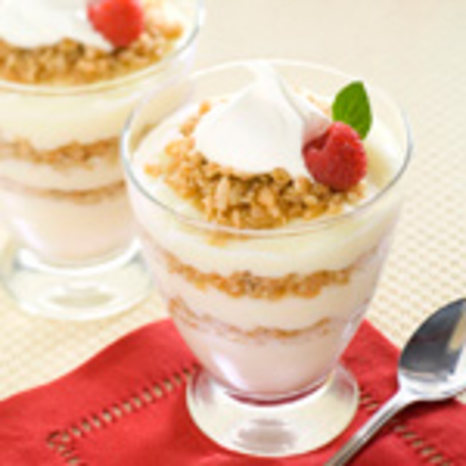 Lemon Rice Krispies® Crumble Parfaits | Canadian Living