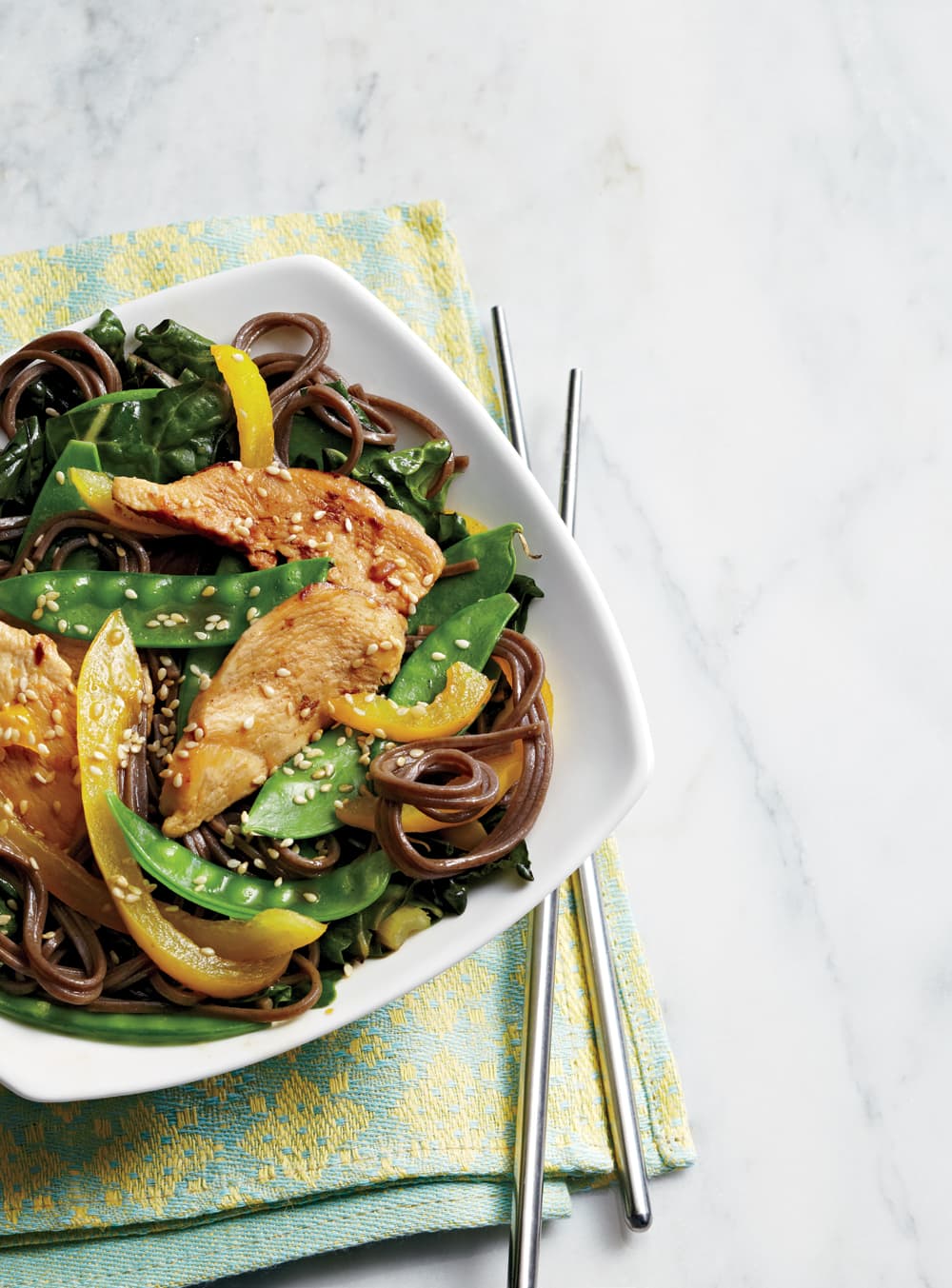 Chicken and Swiss Chard Stir-Fry | Canadian Living