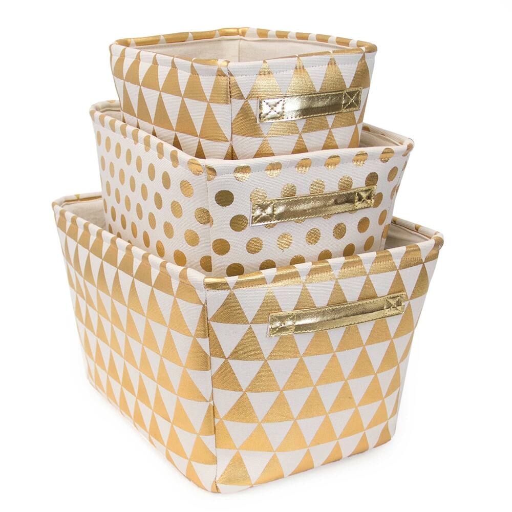 Chic boxes, baskets and bins that will keep your space organized ...