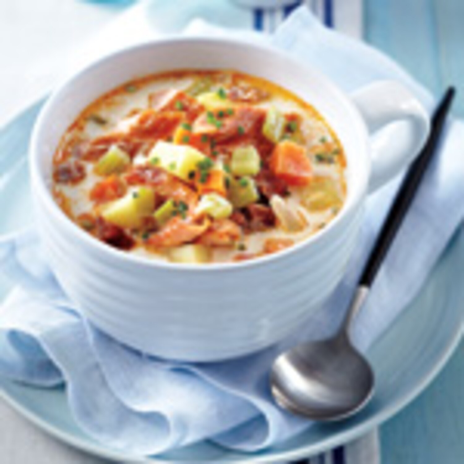 Smoked Fish and Chorizo Chowder | Canadian Living