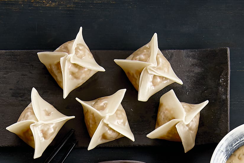 Crab Dumplings with Tarragon Mayonnaise | Canadian Living