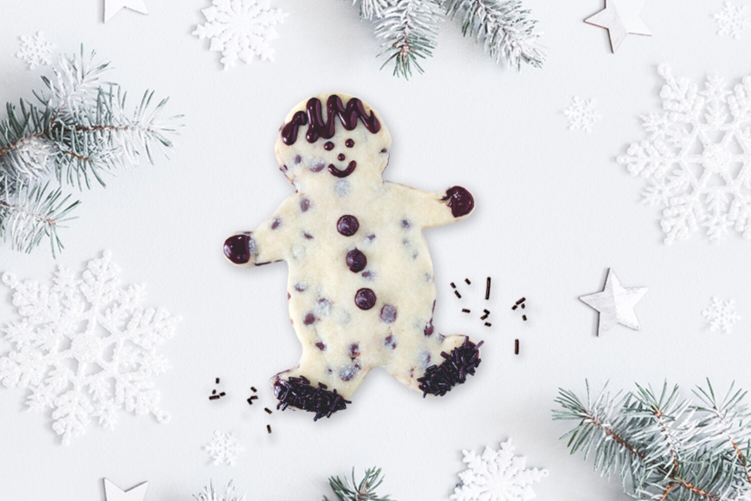 Chocolate Chip Shortbread Men | Canadian Living