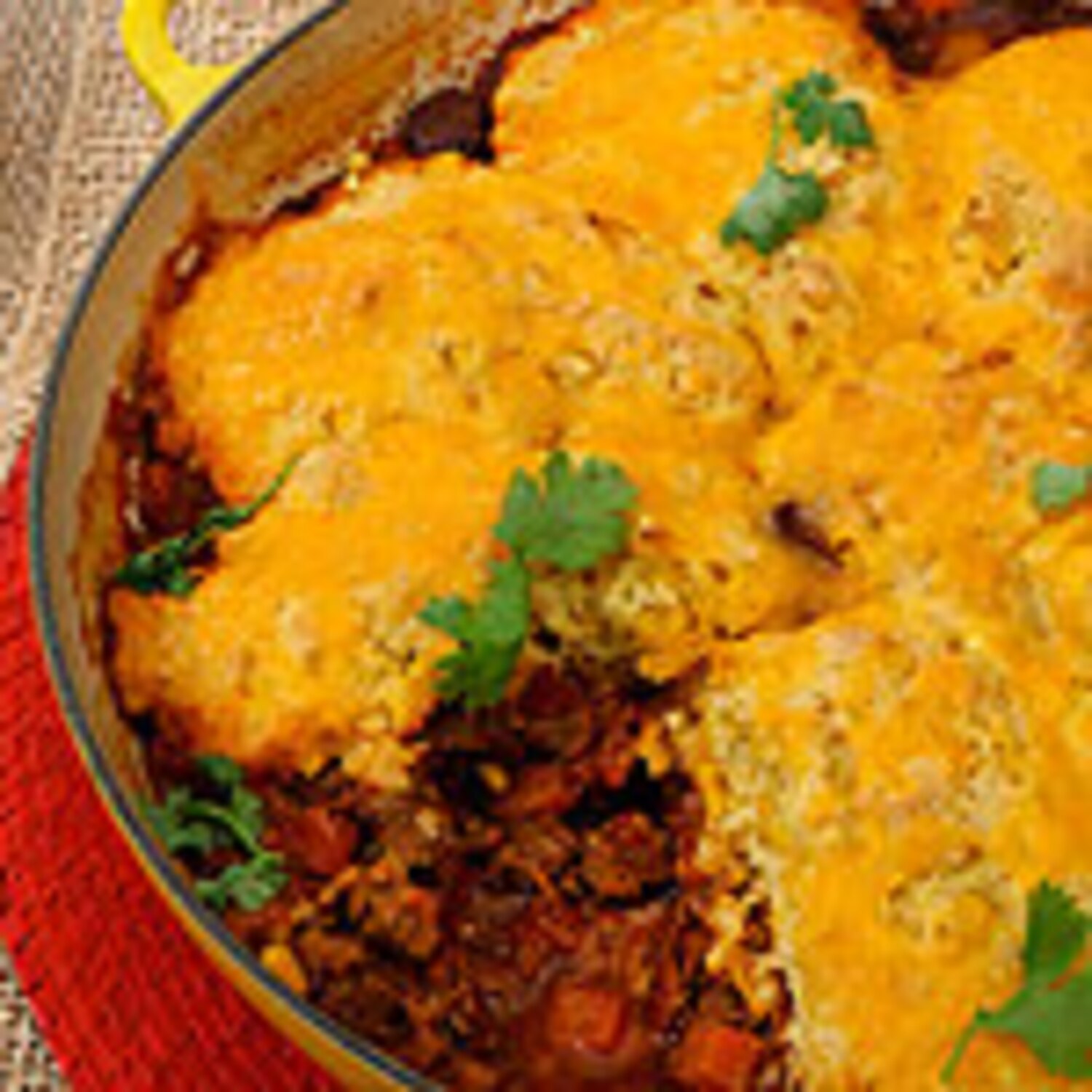 Chunky Chili Cornbread Cobbler | Canadian Living