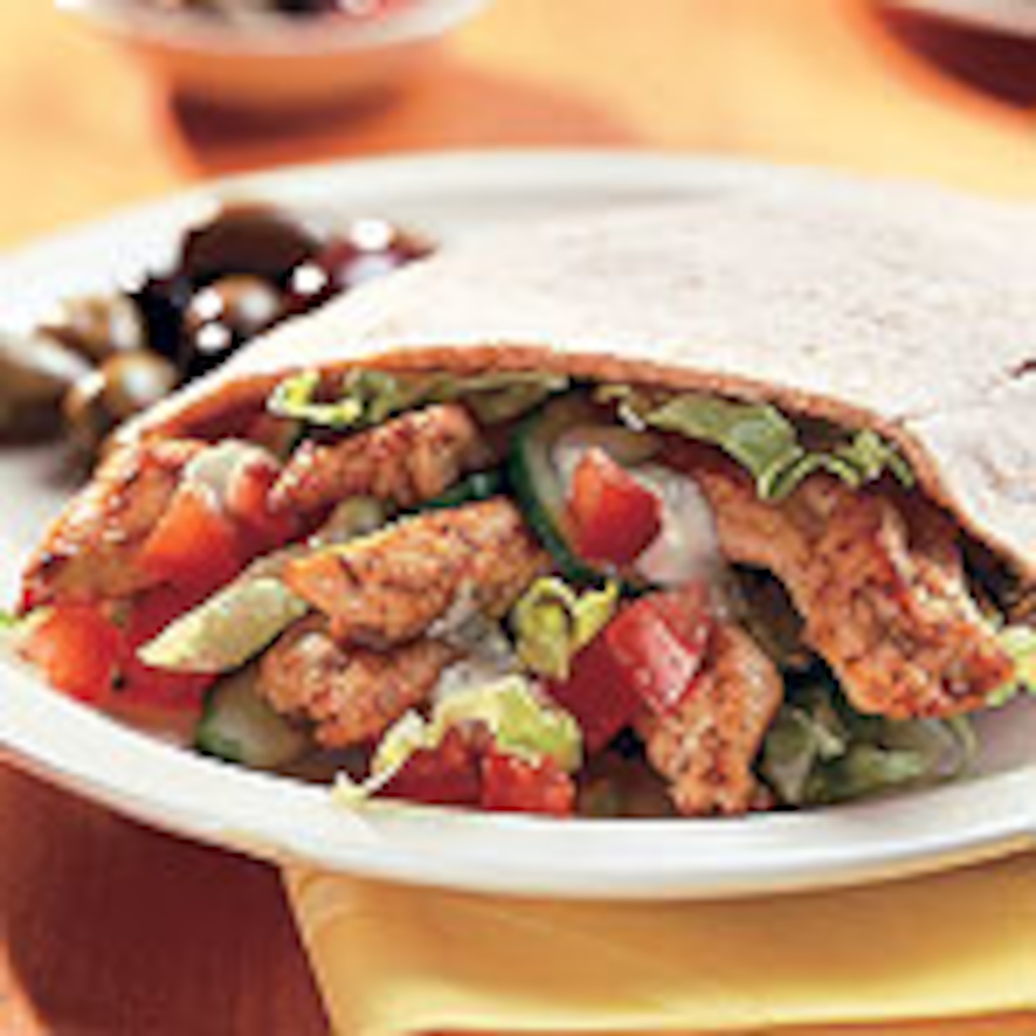 Chicken Falafel with Tahini Sauce | Canadian Living