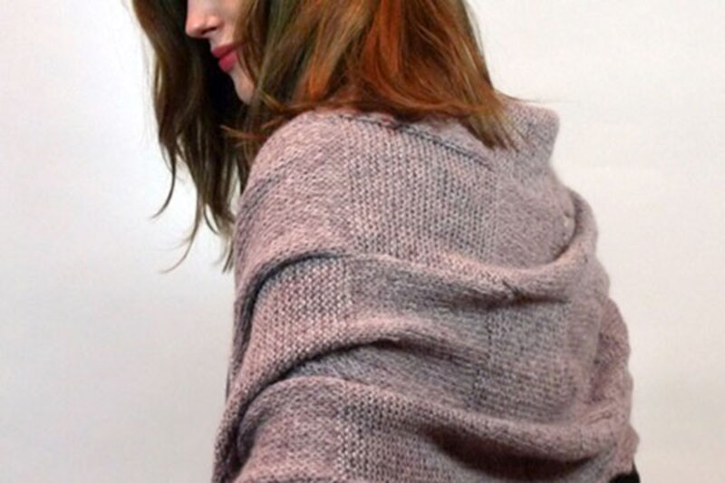 A reversible wrap knitting pattern | Canadian Living