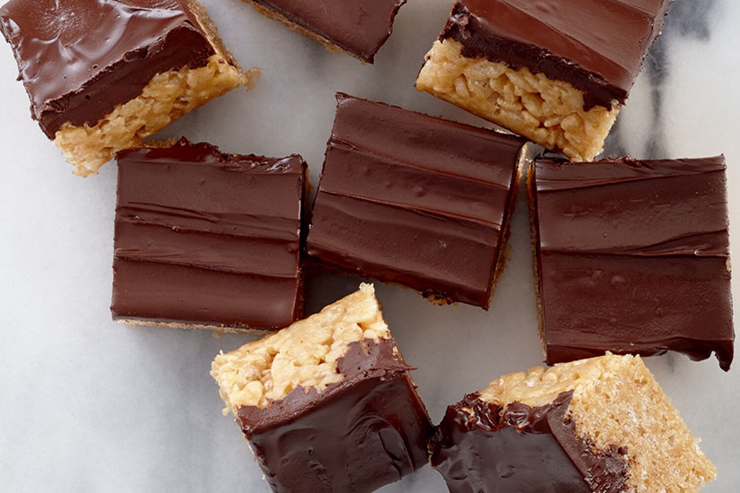 Crispy Chocolate Peanut Butter Squares | Canadian Living