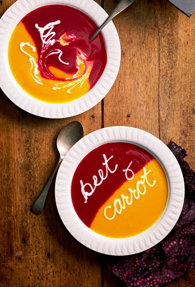 Two-Tone Root Vegetable Soup | Canadian Living