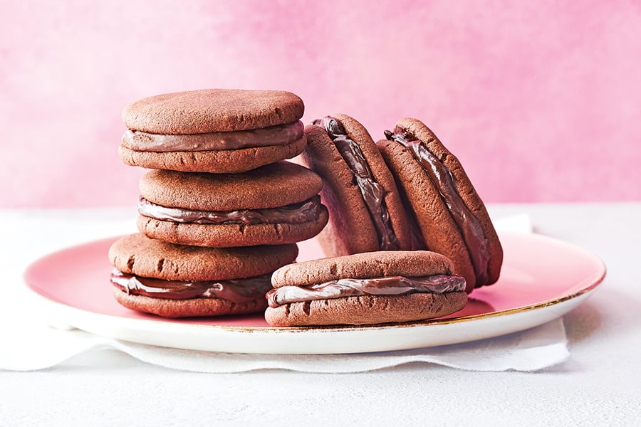 Double-Chocolate Sandwich Cookies | Canadian Living