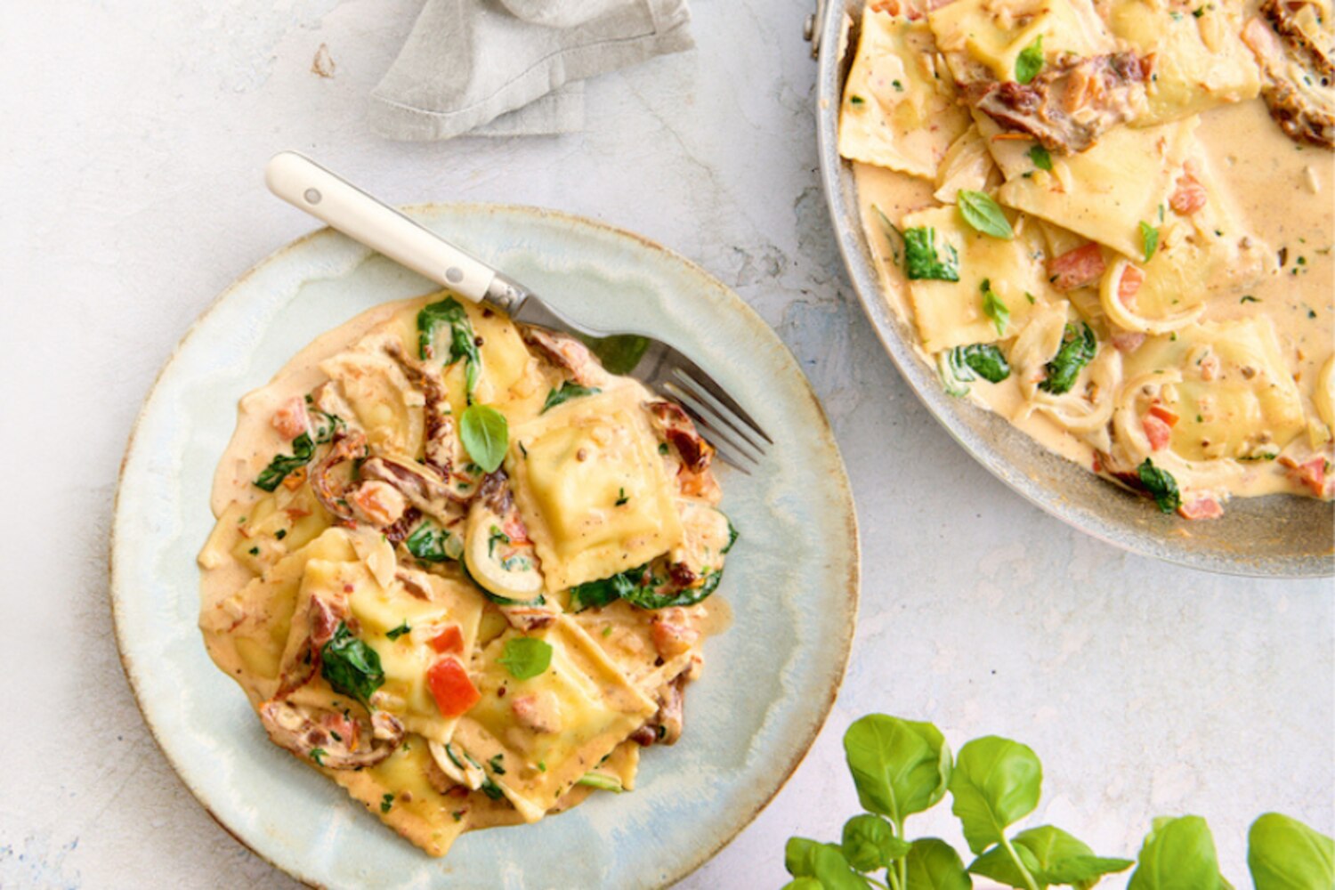 Creamy Tuscan-Style Ravioli | Canadian Living