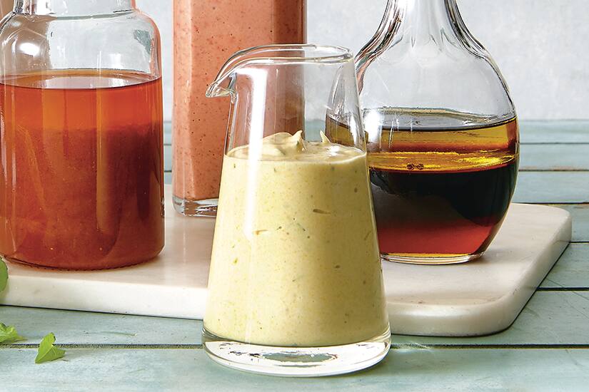 Yogurt, Tahini & Turmeric Dressing | Canadian Living