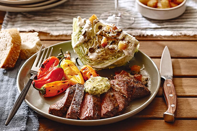 Caesar-Style Grilled Iceberg Wedges | Canadian Living