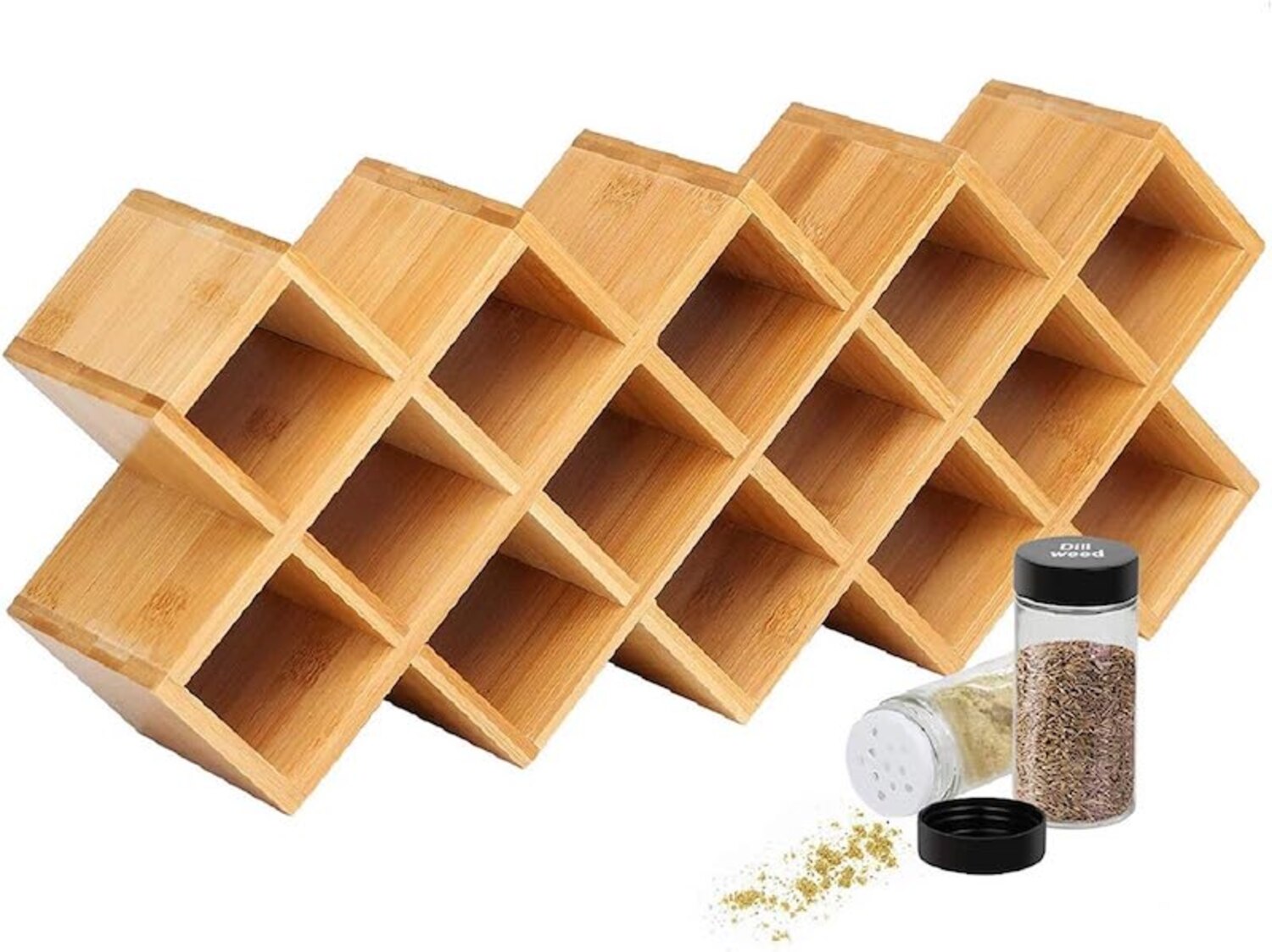 The Best Spice Rack Ideas For Small Kitchens And Pantry Organization ...