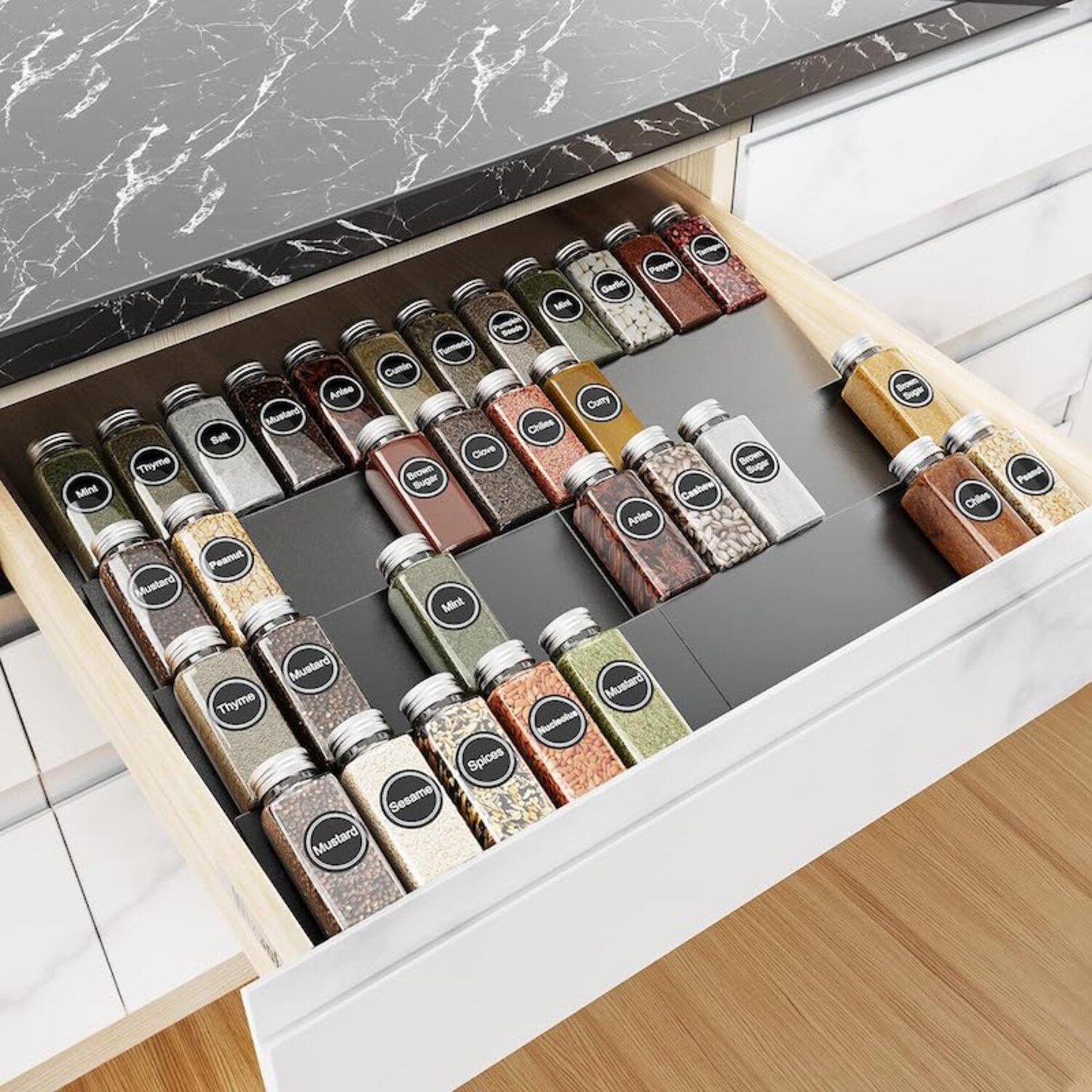 The Best Spice Rack Ideas For Small Kitchens And Pantry Organization ...
