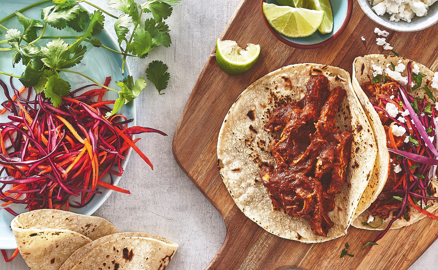 Pulled Chicken Mole Tacos | Canadian Living