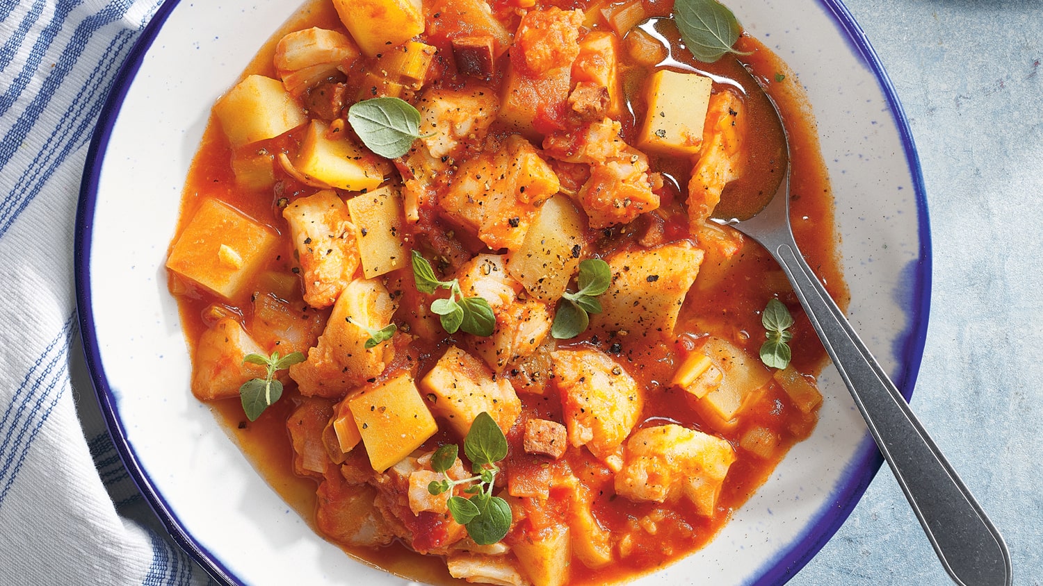 Cod & Chorizo Stew | Canadian Living