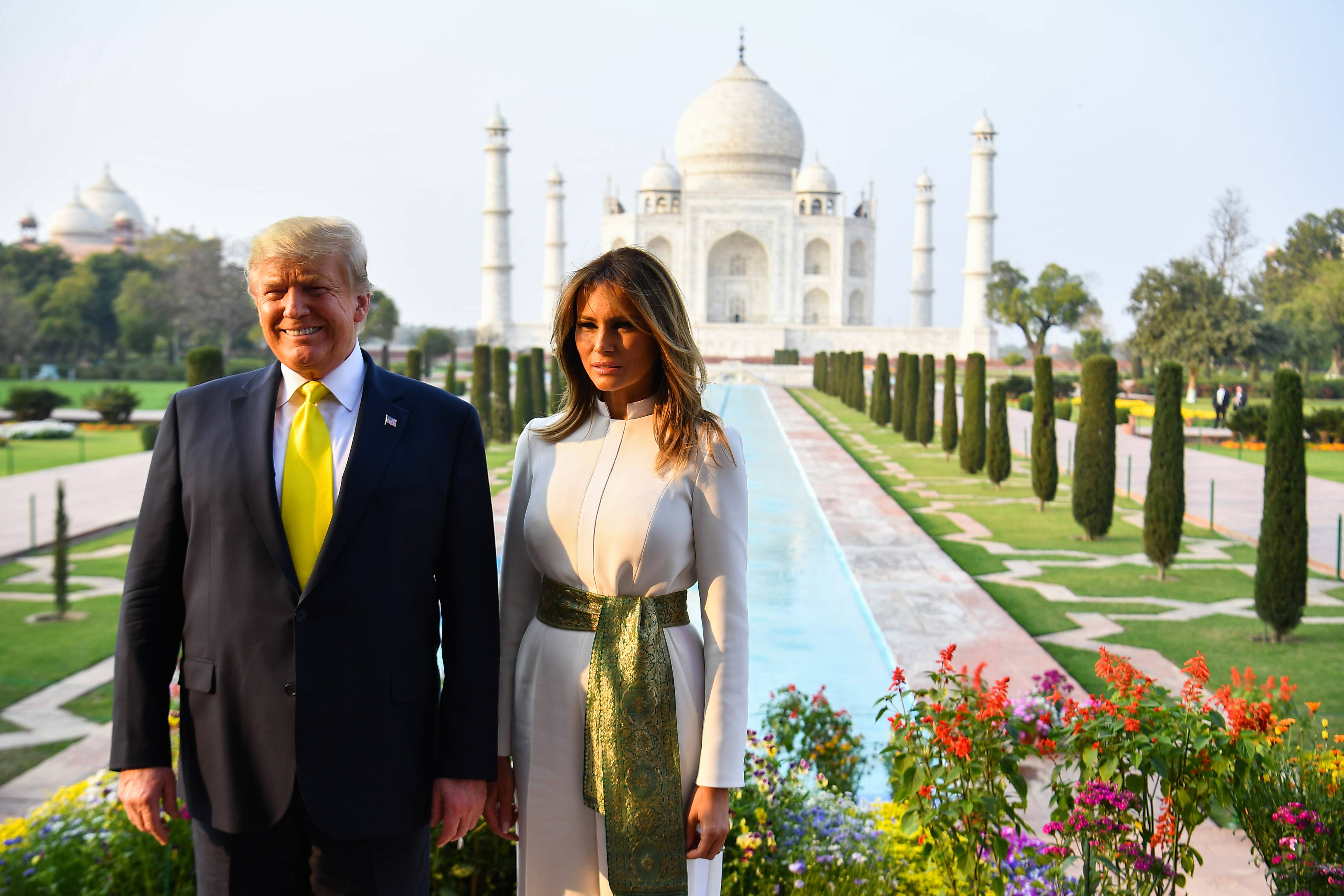 «Namaste Trump»: meeting bouillant pour le président américain | TVA ...