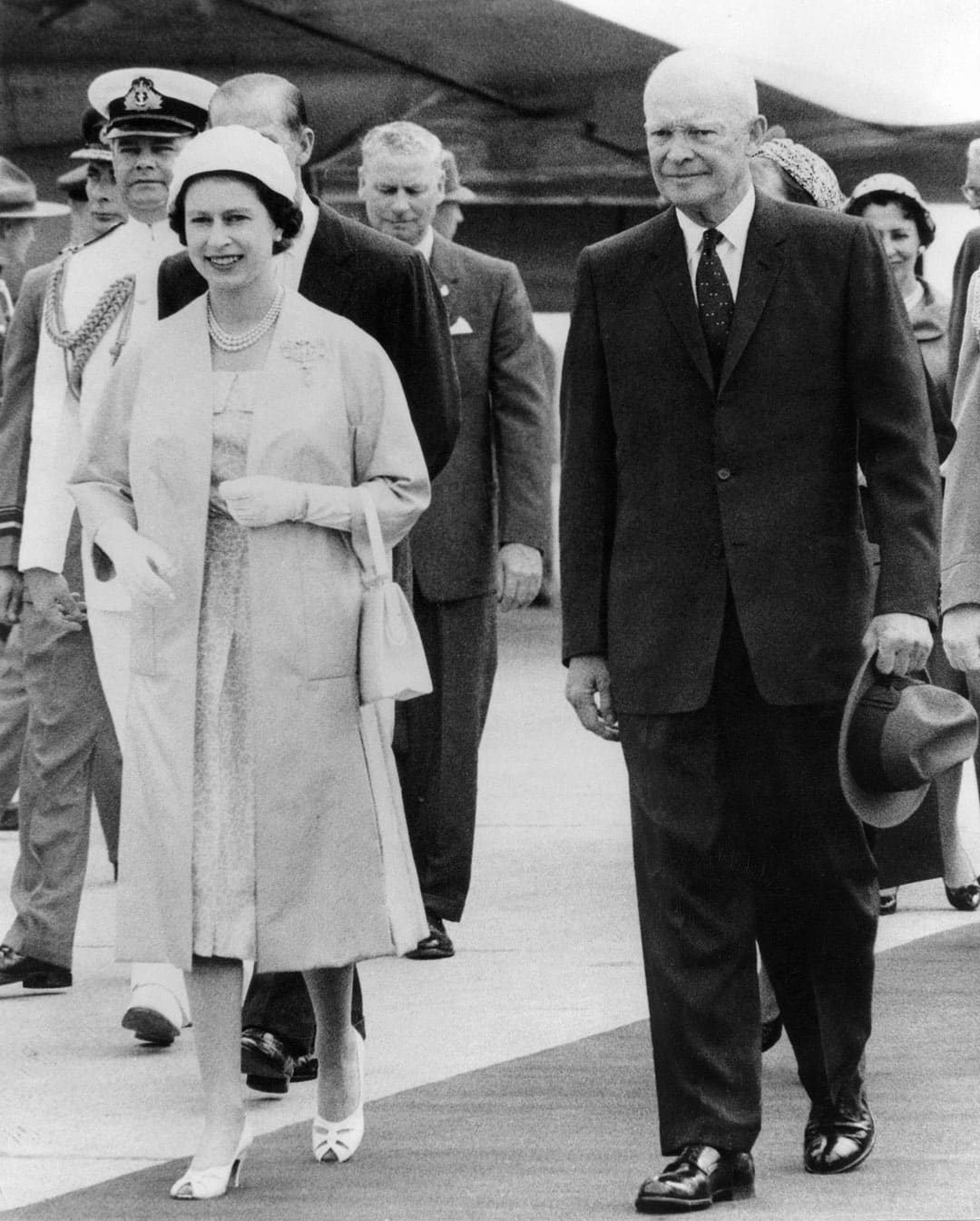 Elizabeth II: de Dwight Eisenhower à Lady Gaga, elle les avait tous ...