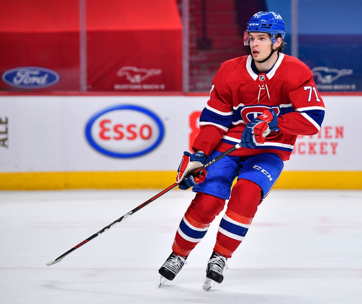 Jake Evans victime d’une commotion cérébrale | JDM