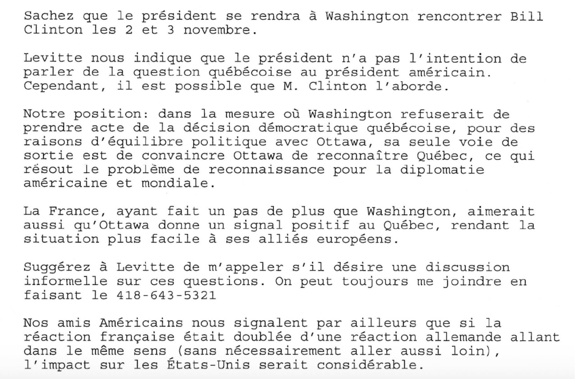 30 ans du référendum: voici les dessous inédits de la mission secrète ...