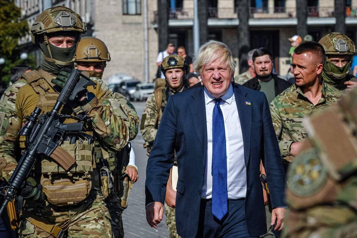 Ukraine: Boris Johnson à Kyïv pour le jour de l'Indépendance | TVA ...
