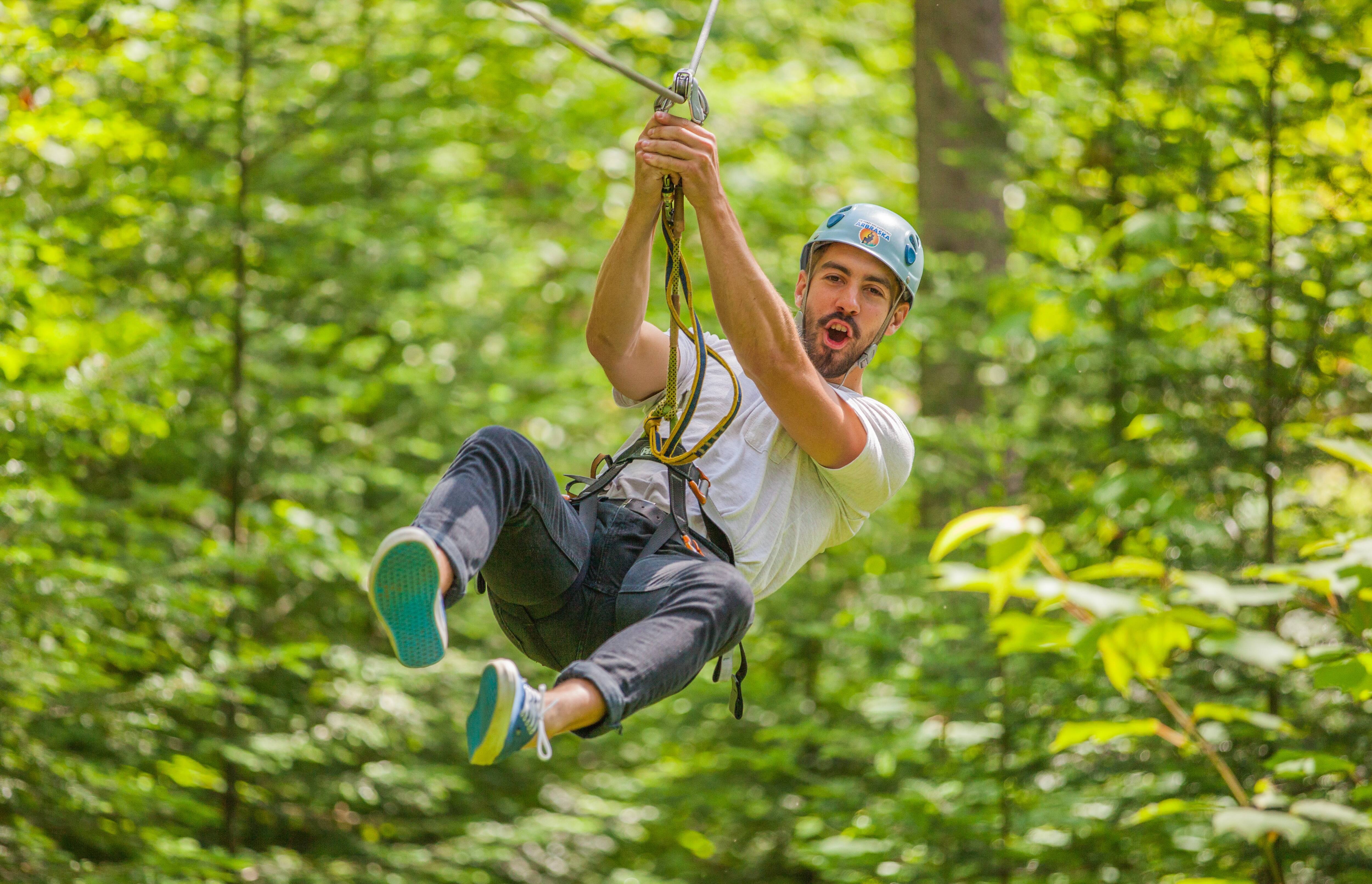 Voici quatre parcs d’Arbraska où vivre plaisirs et vives sensations ...