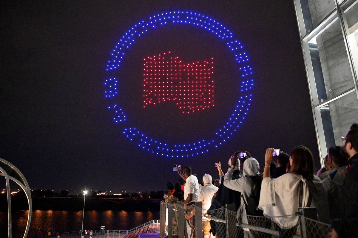 Un spectacle de drones pour donner le coup d’envoi à l’Omnium Banque ...