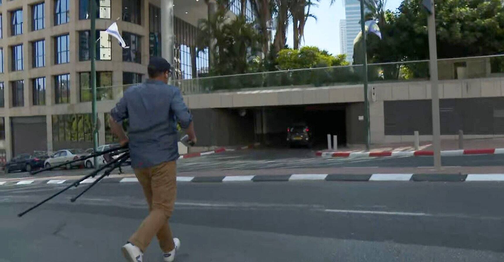 Israël: notre journaliste Félix Séguin a dû se cacher dans un sous-sol ...