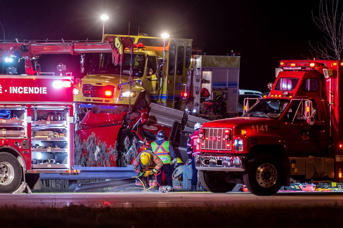 Saint-Jérôme: un chauffeur d’un camion gravement blessé dans une ...