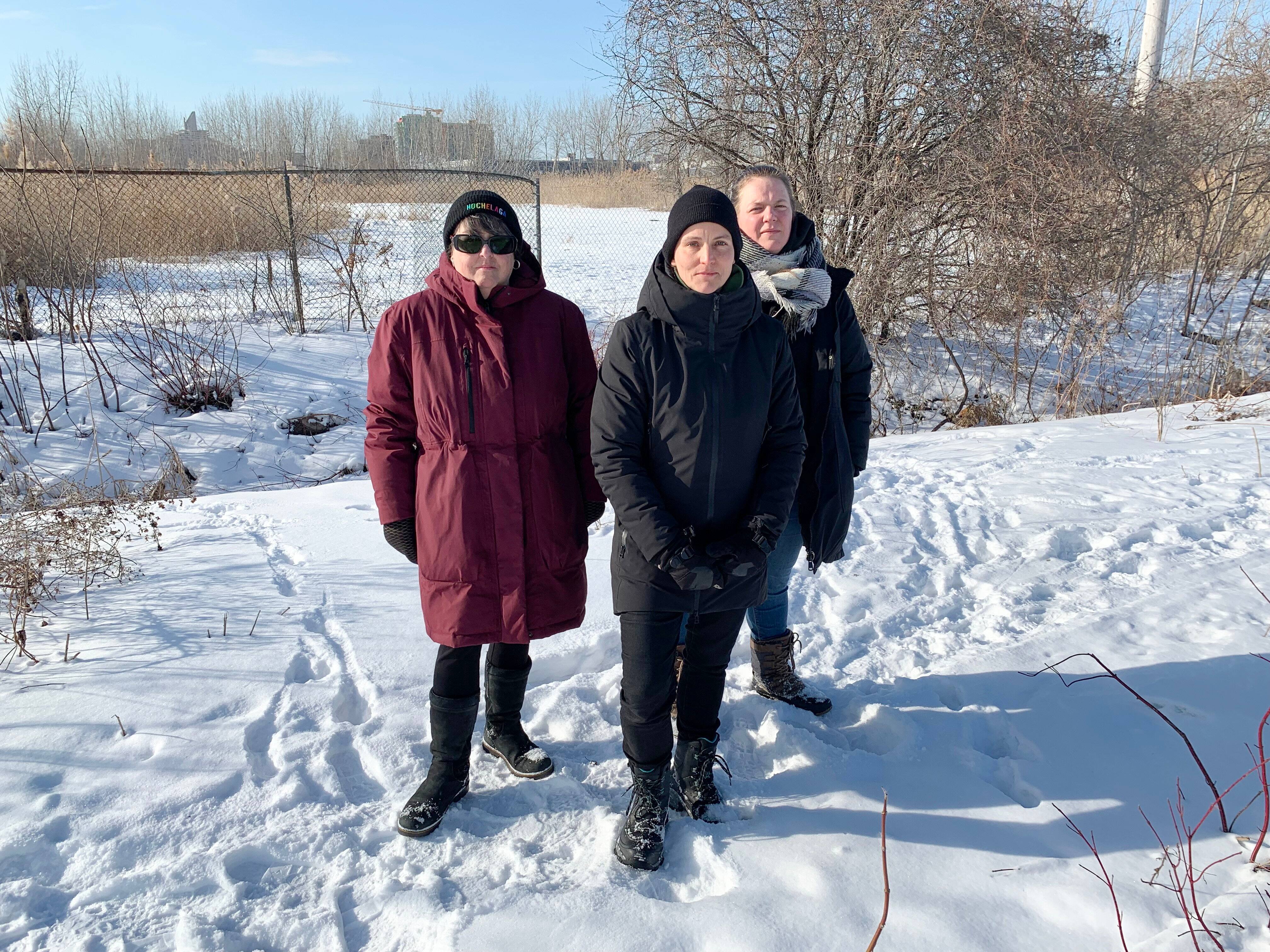 «Ça va enclaver le boisé»: des citoyens dénoncent le prolongement du ...