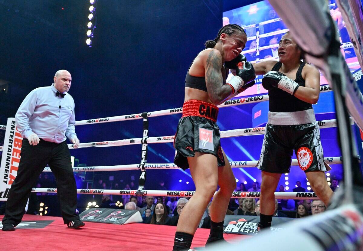 Boxe: Jessica Camara surprise | Le Journal de Montréal
