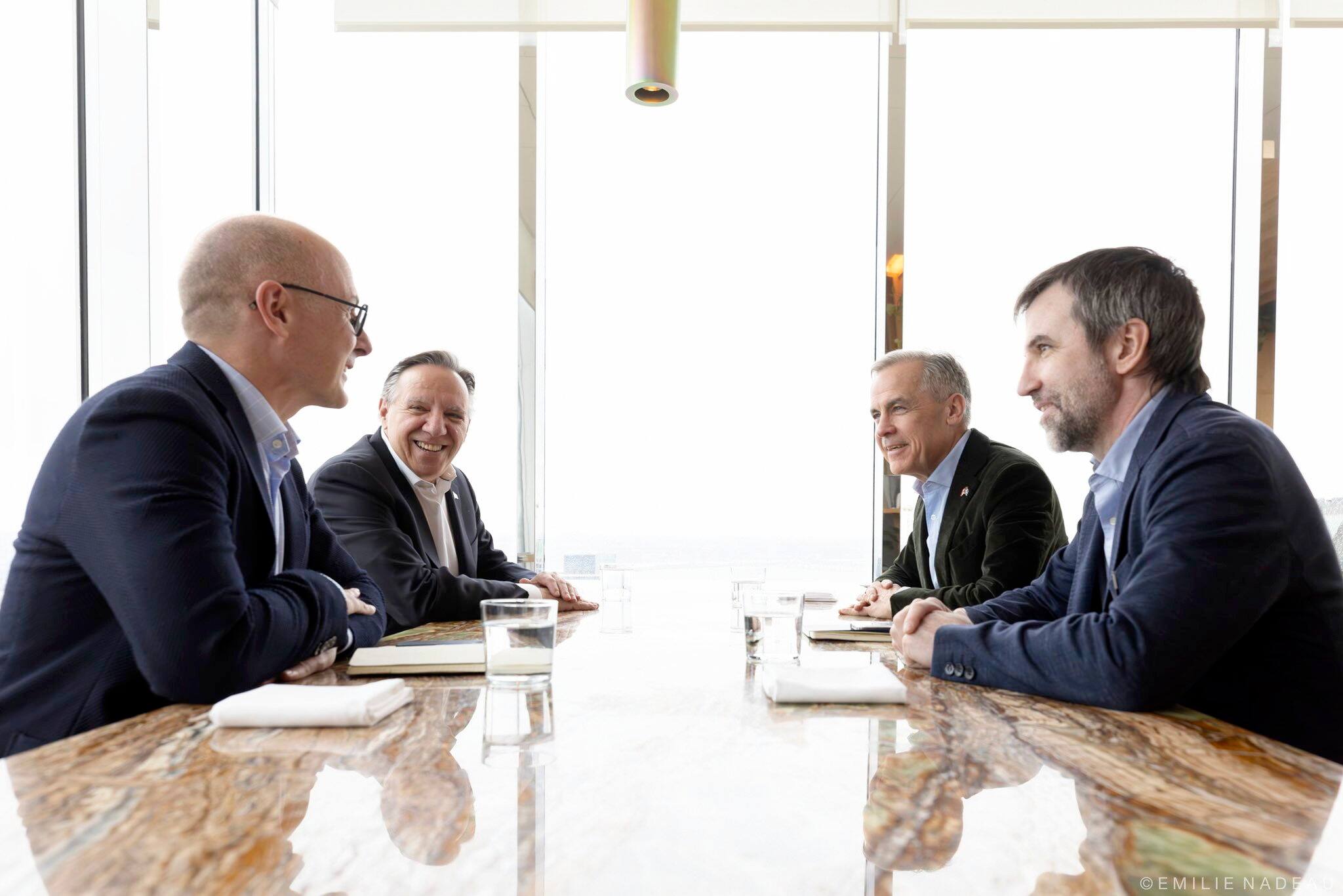 Défilé de la Saint-Patrick, rencontre avec Legault, départ pour l ...