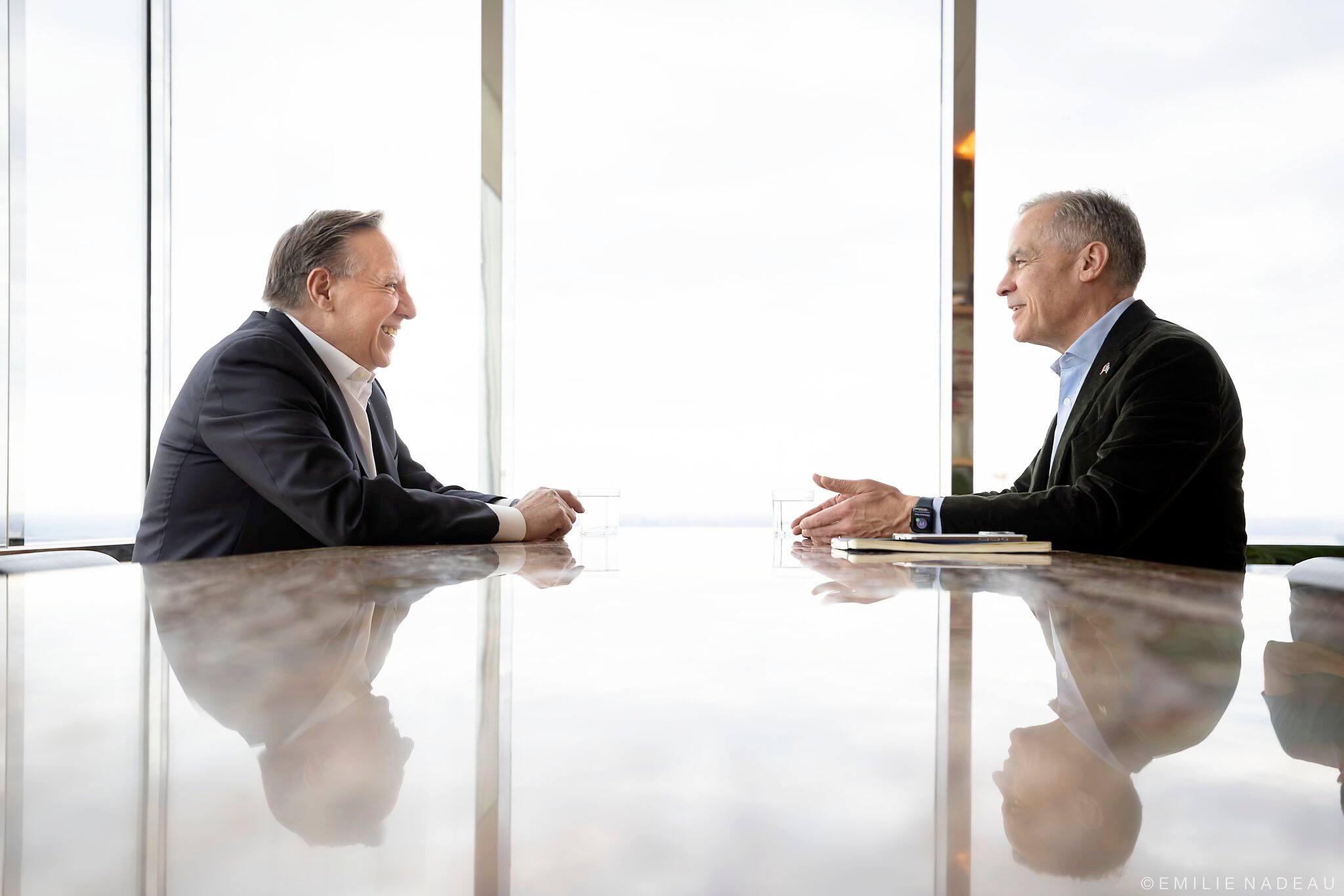 Rencontre Legault-Carney à Montréal: une réunion au sommet ...