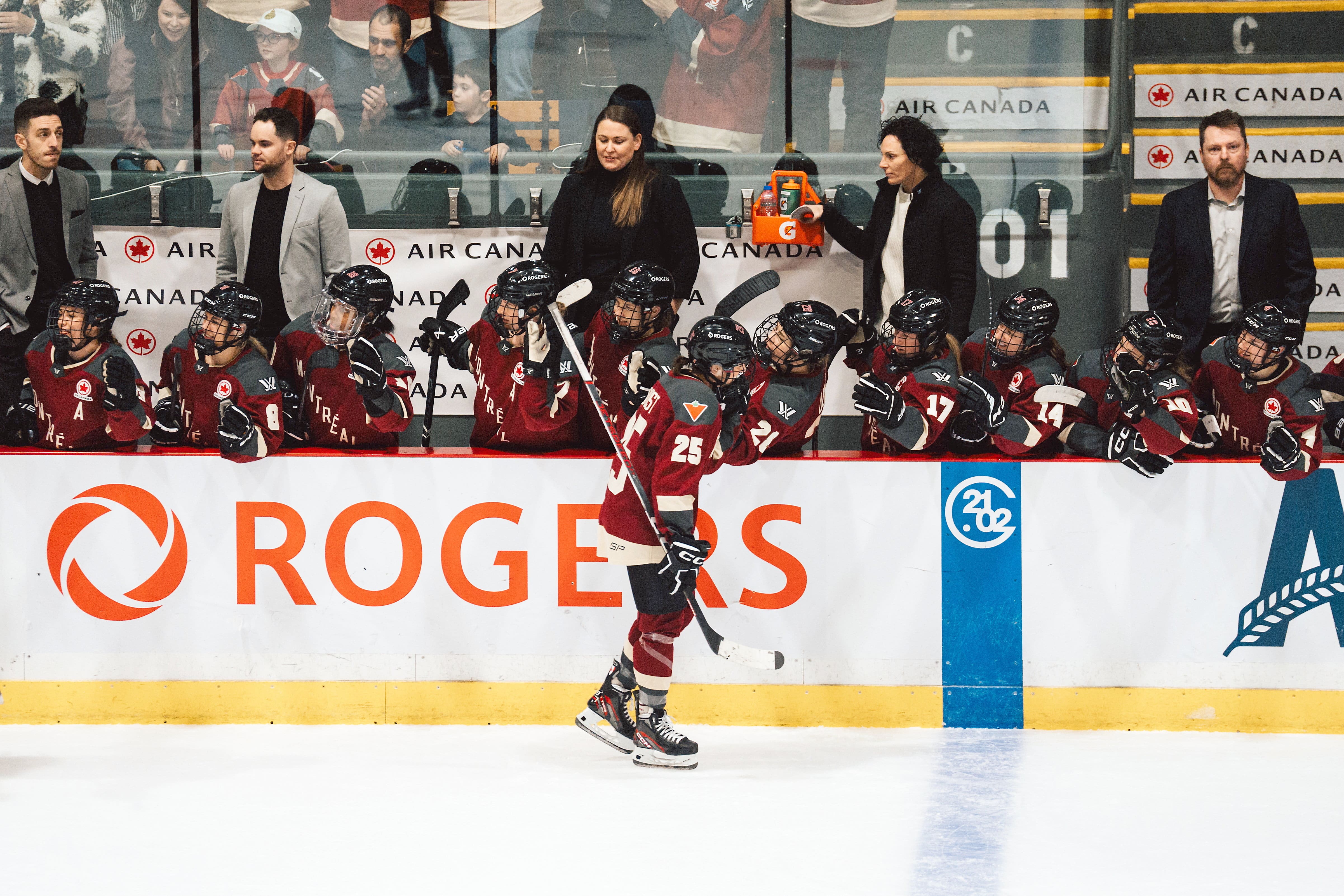 LPHF: Mélodie Daoust, une réserviste de luxe | JDM