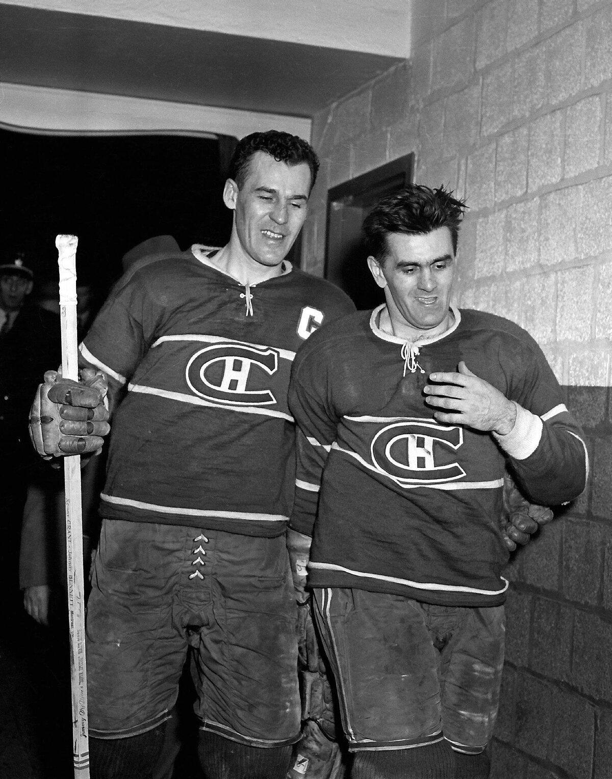 Une biographie méritée pour Émile «Butch» Bouchard - TVA Sports