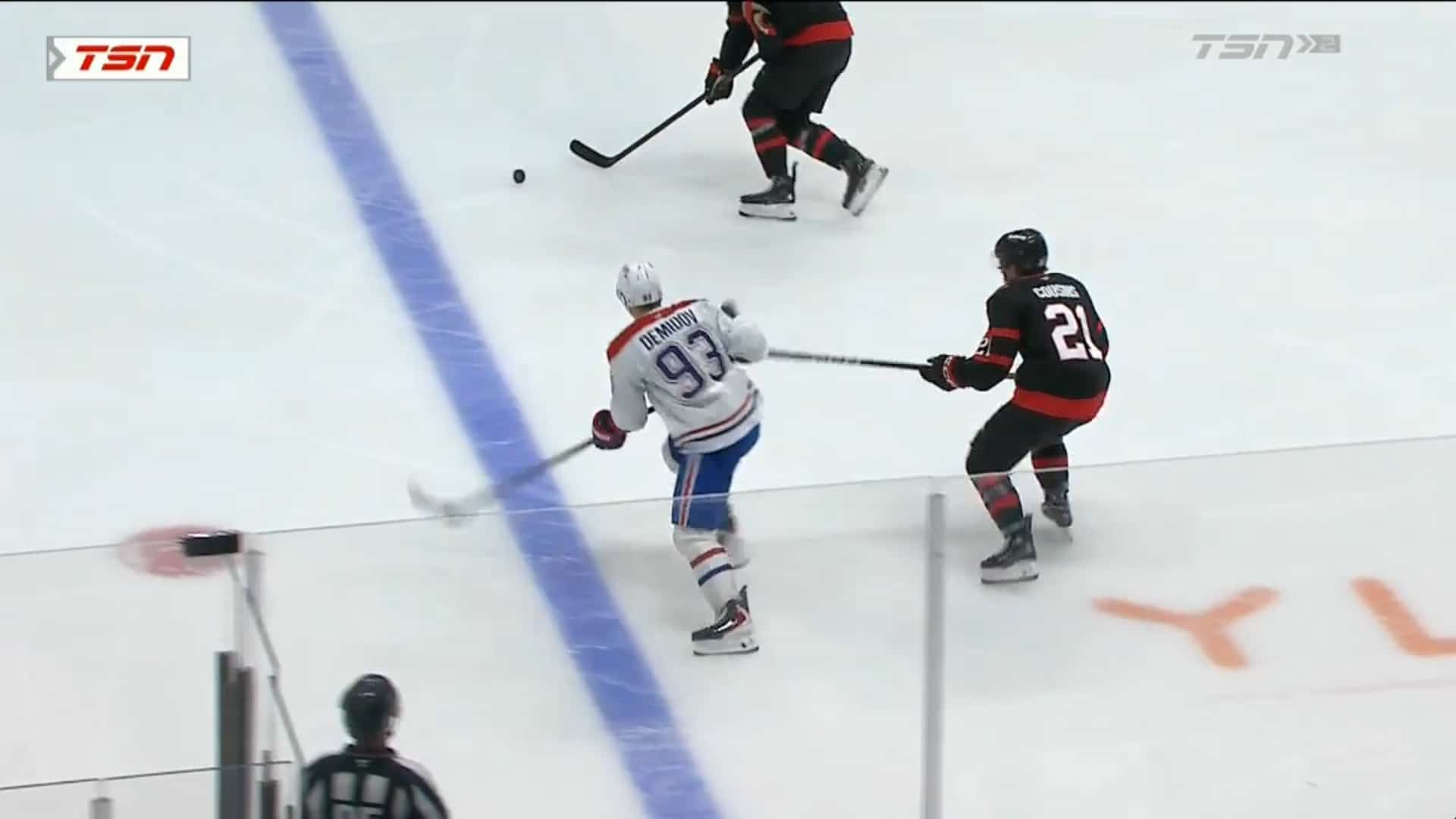 Cousins a tenté de blesser Demidov - TVA Sports