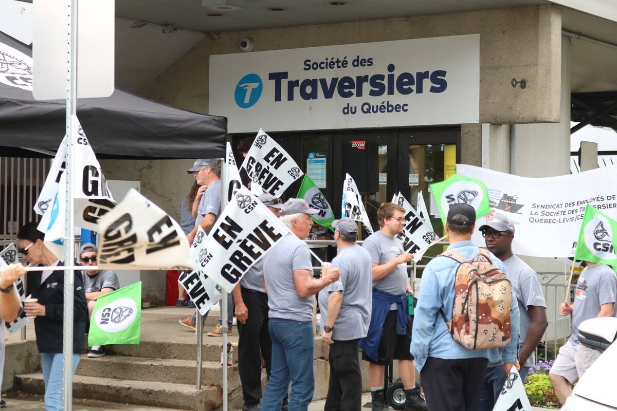 Grève à la STQ: un rabais de 30% à la traverse Québec-Lévis | JDM