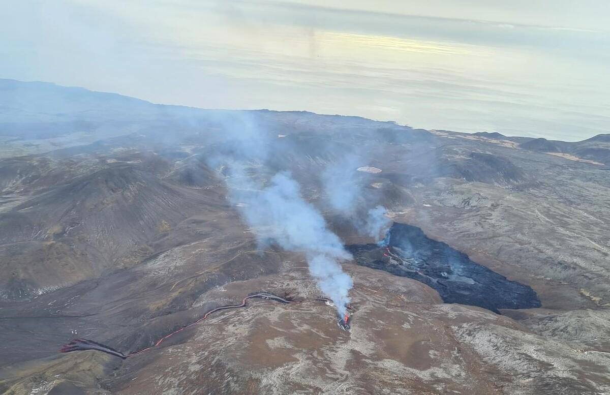 L’éruption en Islande s’étend encore avec une troisième faille ...