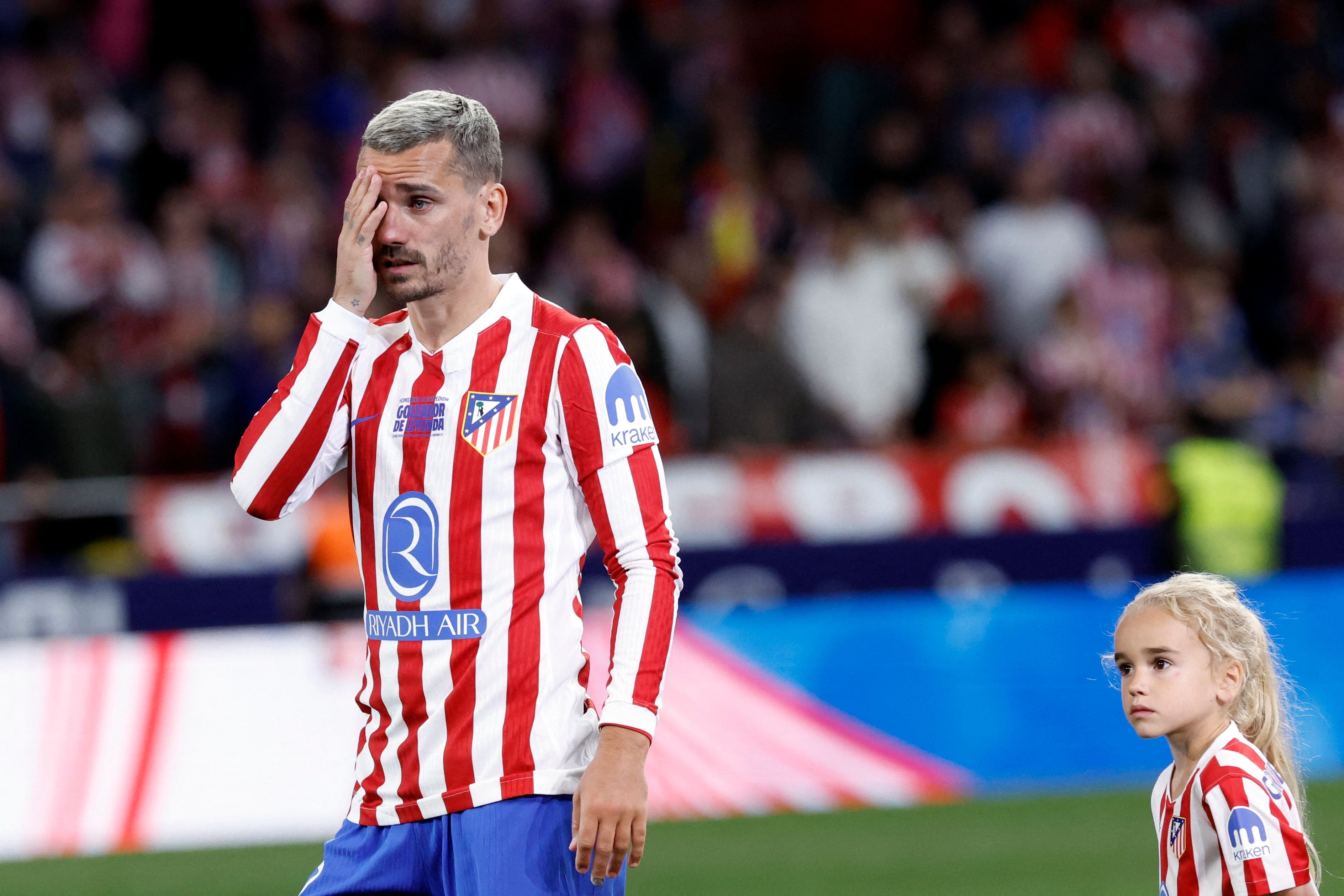Antoine Griezmann a « mal à la tête d'avoir autant pleuré » - TVA Sports