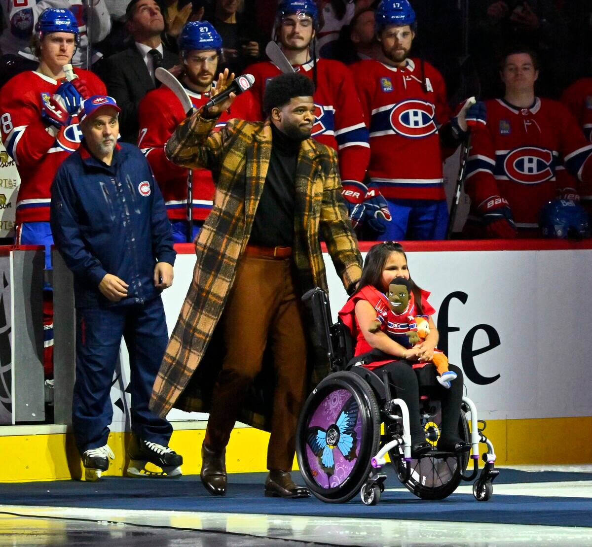 [EN IMAGES] «Je t’aime Montréal!»: P.K. Subban honoré par le Canadien | JDM
