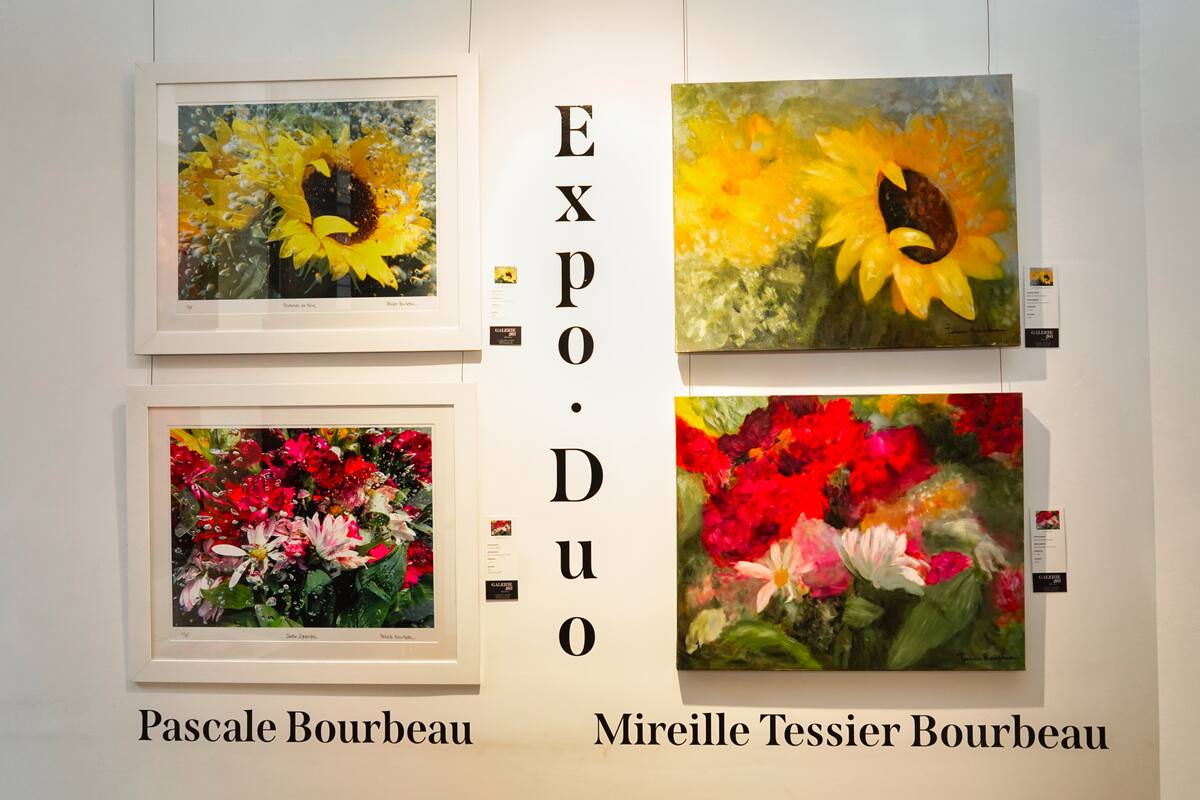Un 2e vernissage mère-fille pour Mireille Tessier Bourbeau et Pascale ...