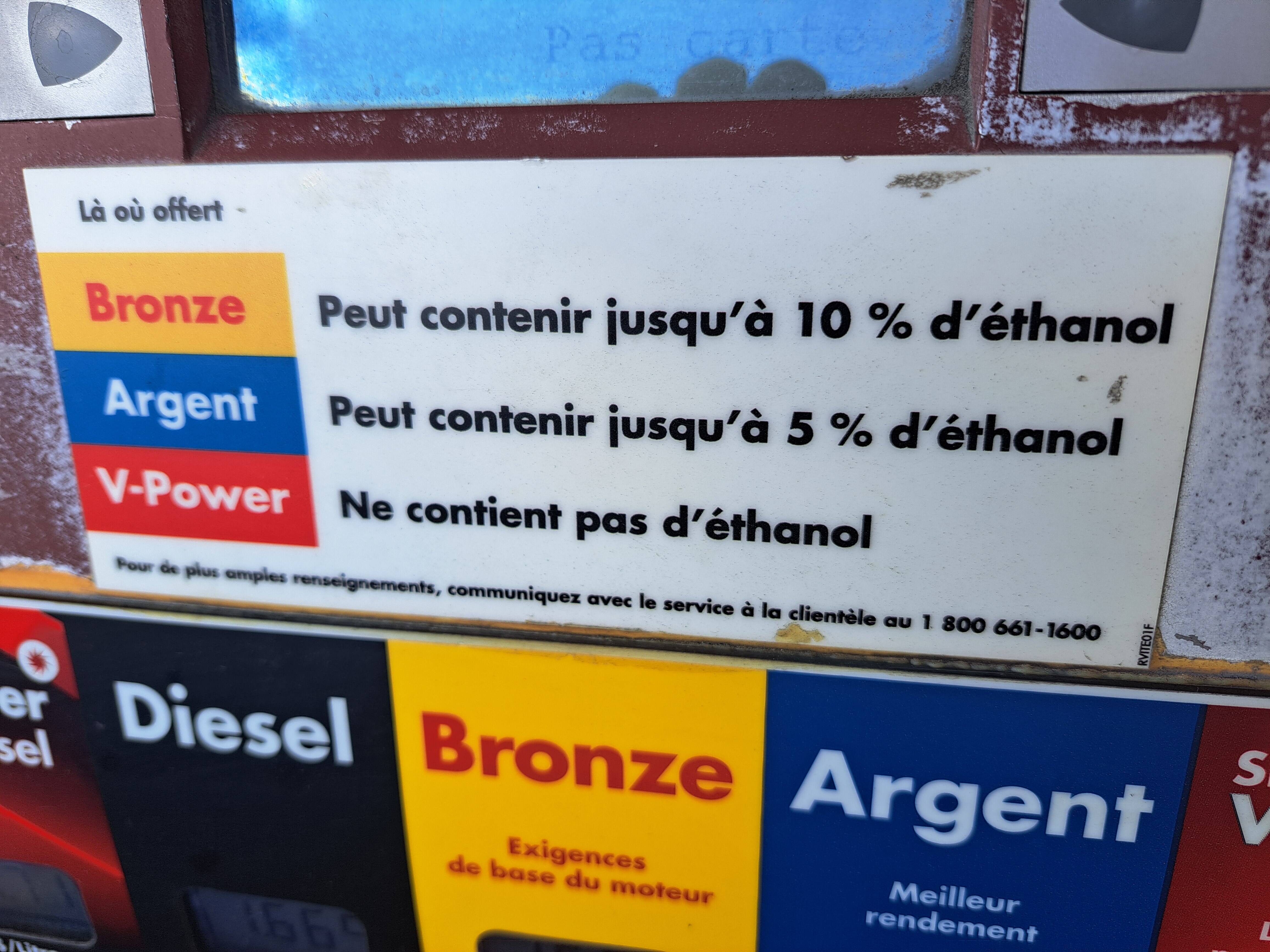 Consommation automobile: plus d'éthanol dans votre essence lorsque vous ...