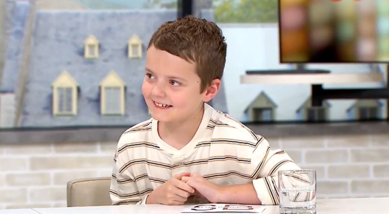 37e Téléthon Opération Enfant Soleil | Liam Tremblay | Salut Bonjour